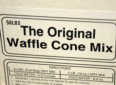 The Original Waffle Cone Mix — 50lbs | CoBatCo | The Cone & Batter Co